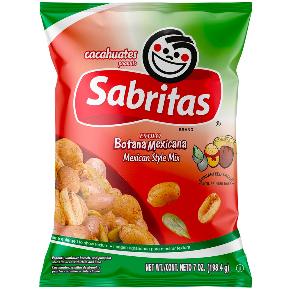 I-06 SABRITAS PEANUTS BOTANA MEXICANA 12/7 OZ – Covemex